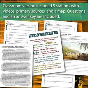 The Atlantic Slave Trade and the Middle Passage 13 Colonies Stations ...