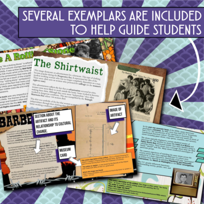 The Roaring Twenties (1920s) Summative Assessment Cultural Artifact ...